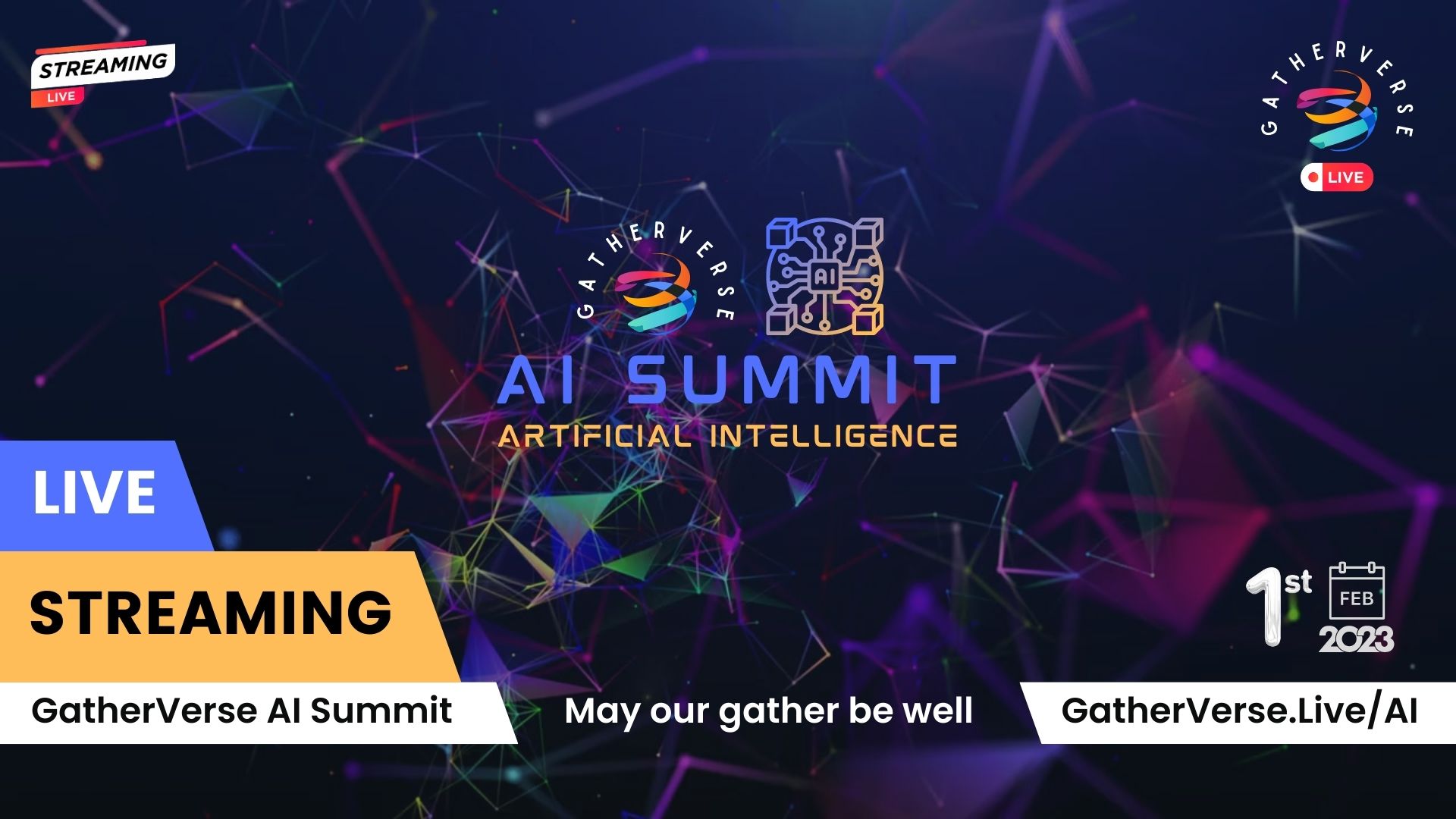 GatherVerse AI Summit (Artificial Intelligence) – GatherVerse.Live