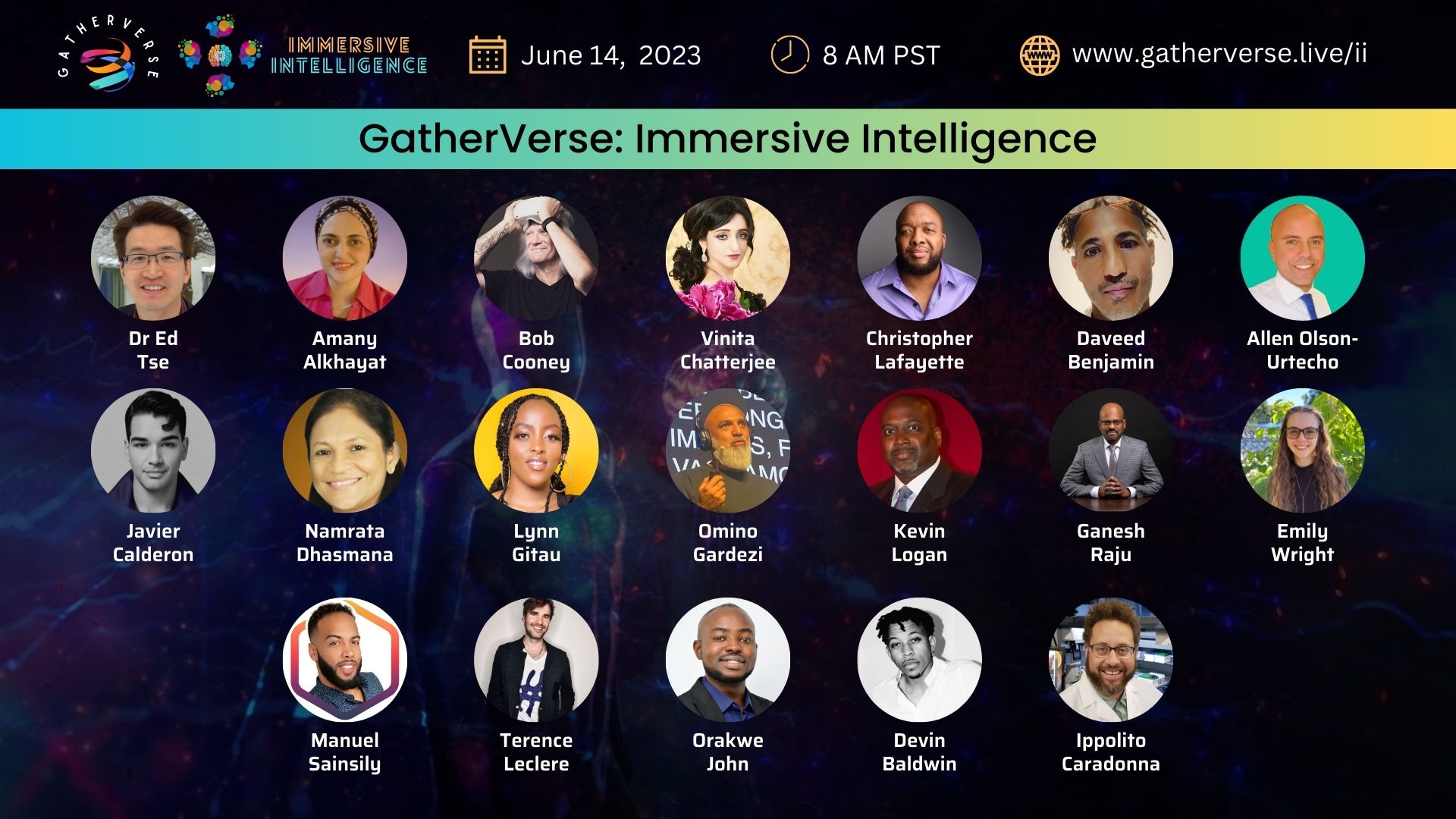 GatherVerse Immersive Intelligence – June 14, 2023 – GatherVerse.Live