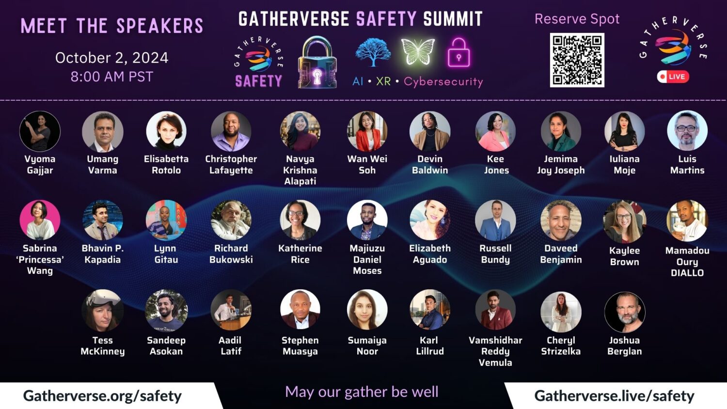 GatherVerse Safety Summit – GatherVerse.Live