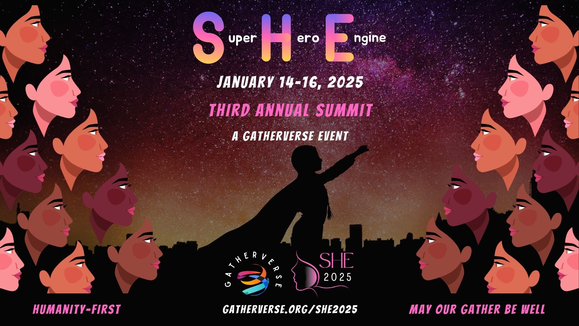 GatherVerse SHE Summit 2025 – GatherVerse.Live