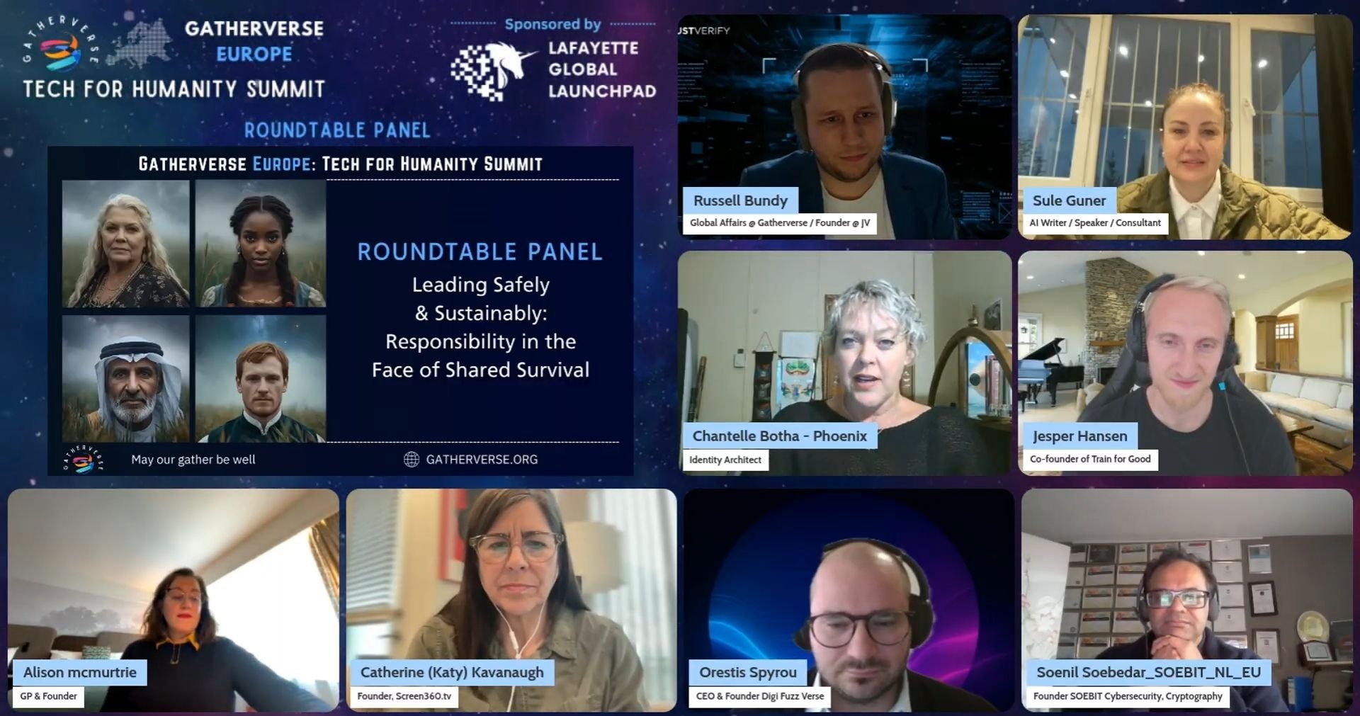 Leading Safely & Sustainably: Responsibility in the Face of Shared Survival – GatherVerse.Live